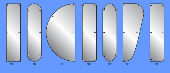 CUSTOM DOOR ::.. Door Plates:: Push